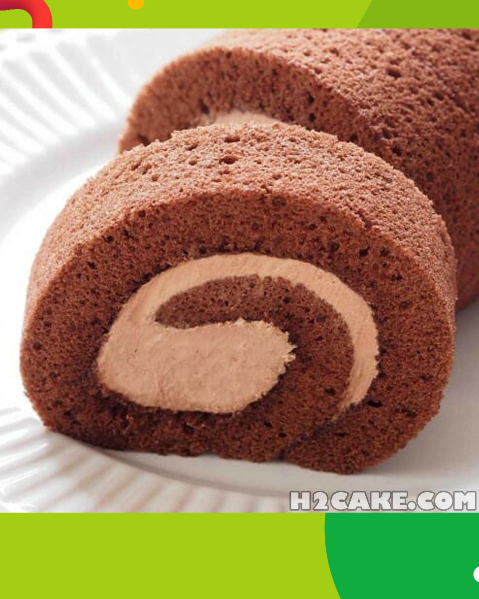 Irresistible Chocolate Roll Cake - H2Cake