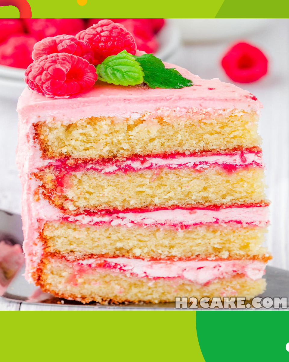 The Tempting Tale Of A Raspberry Vanilla Cake - H2Cake