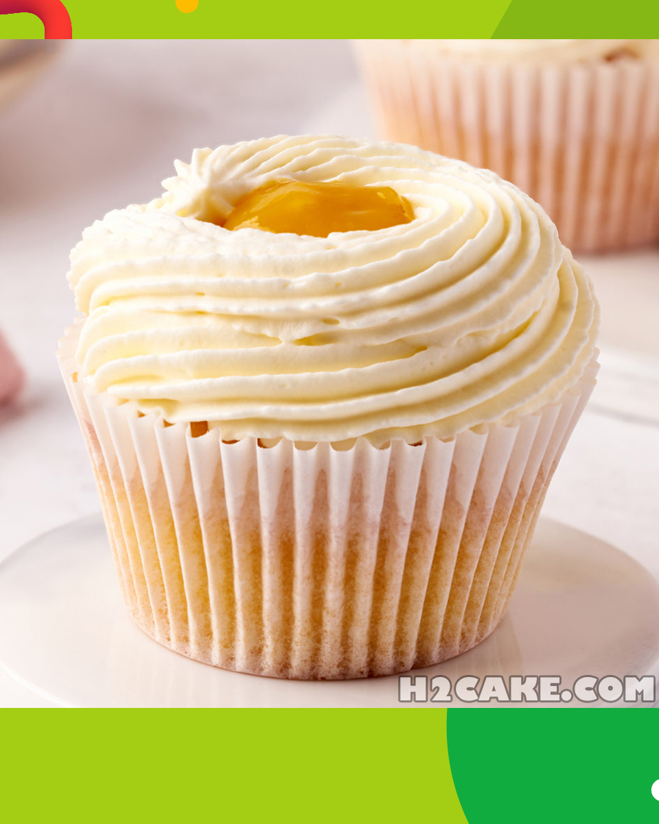 Exotic Mango Cupcakes - H2Cake