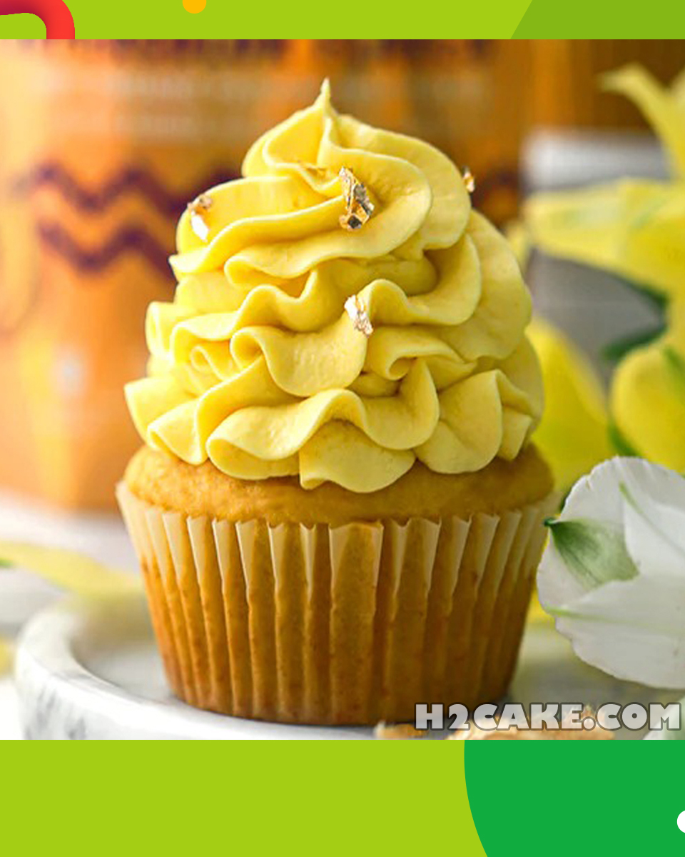 Exotic Mango Cupcakes - H2Cake