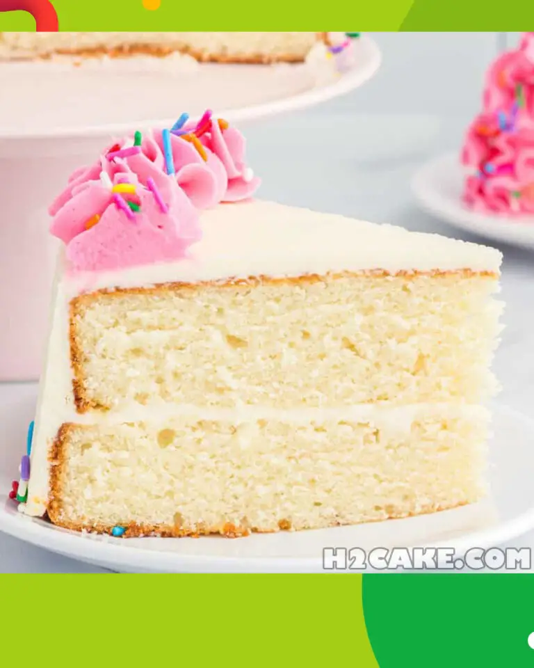 Pure Bliss White Cake - H2Cake